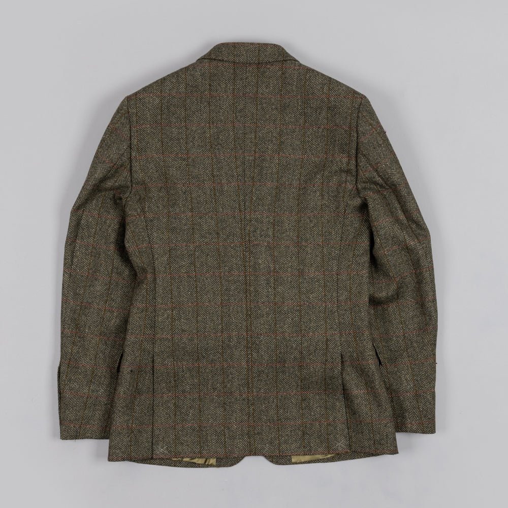 Green Country Check Shetland Wool Blazer – Holland Esquire
